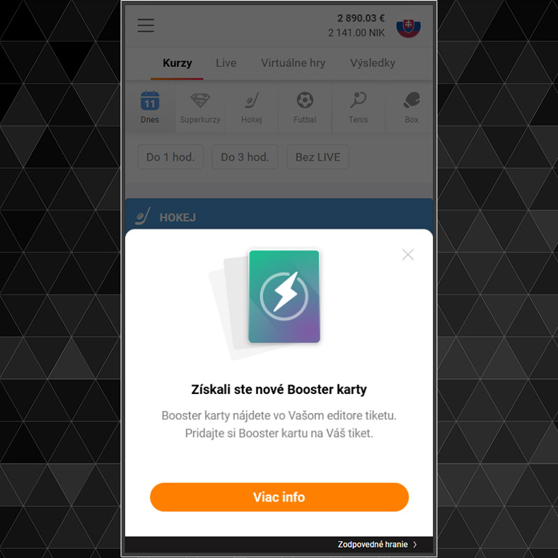 Booster karty - návod