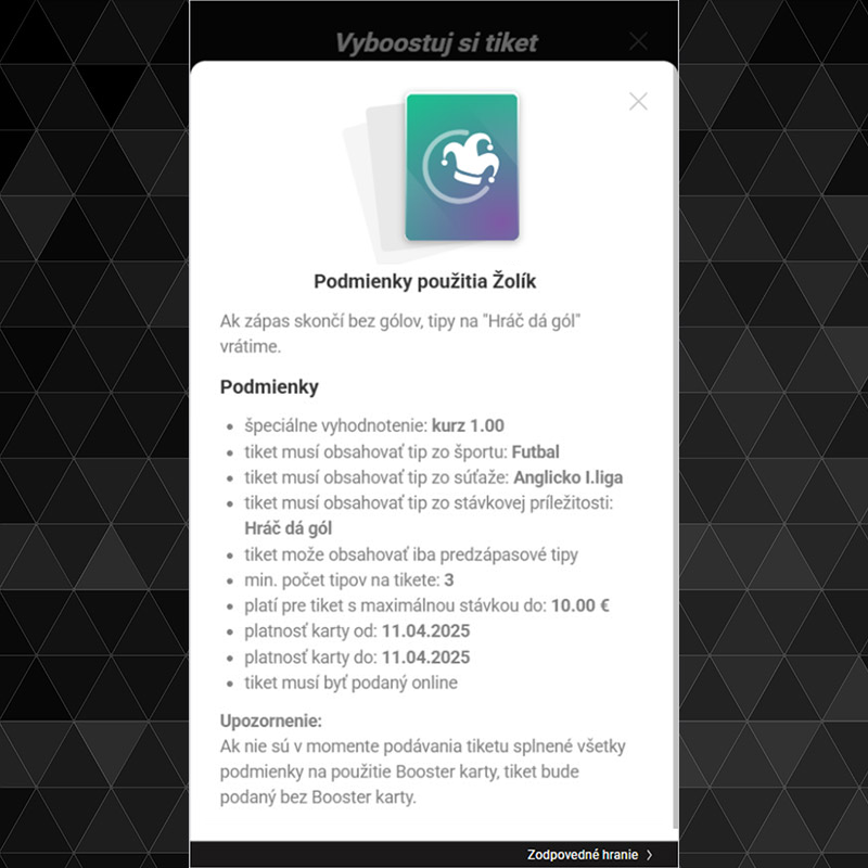 Booster karty - návod